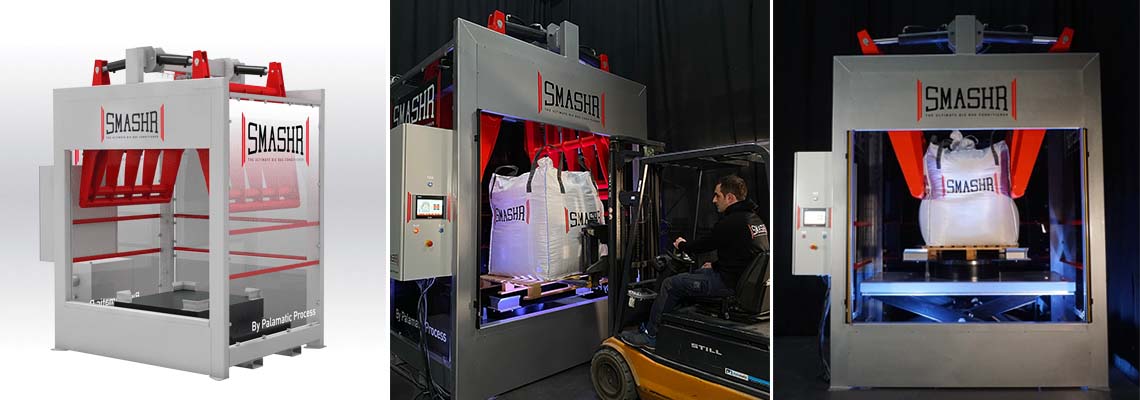 Big bag crusher SmashR Palamatic
