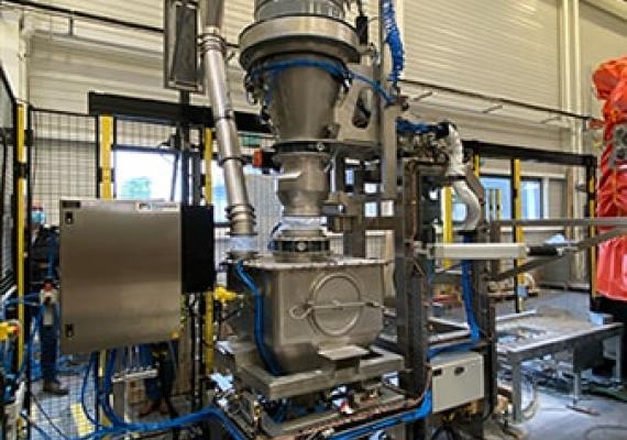 Drum discharging - DrumFlow 04 | Palamatic Process