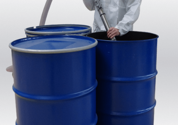 drum tipper bulk material handling