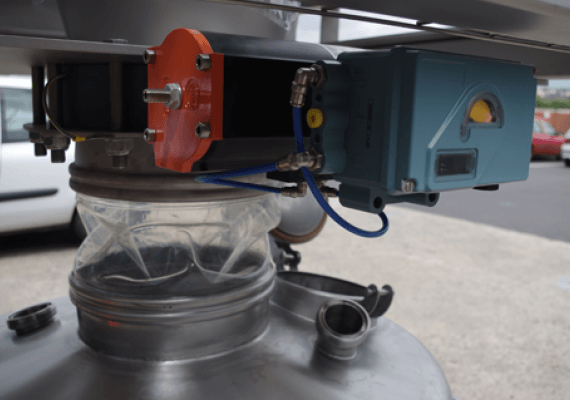 Bulk connection flexible sleeve | Palamatic Process