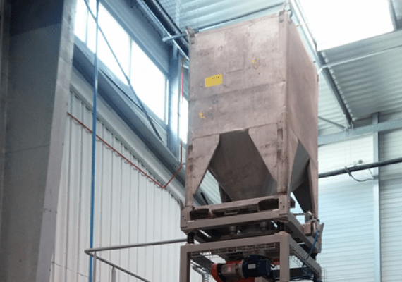 Container discharging | Palamatic Process