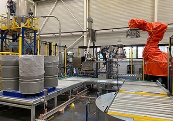 Drum discharging - DrumFlow 04 | Palamatic Process