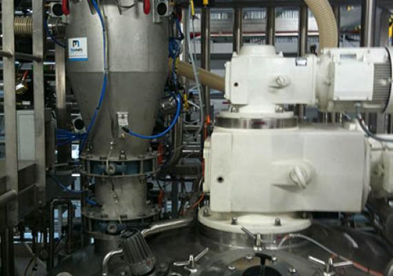 Pneumatic conveying - Dense phase vacuum | Palamatic Process