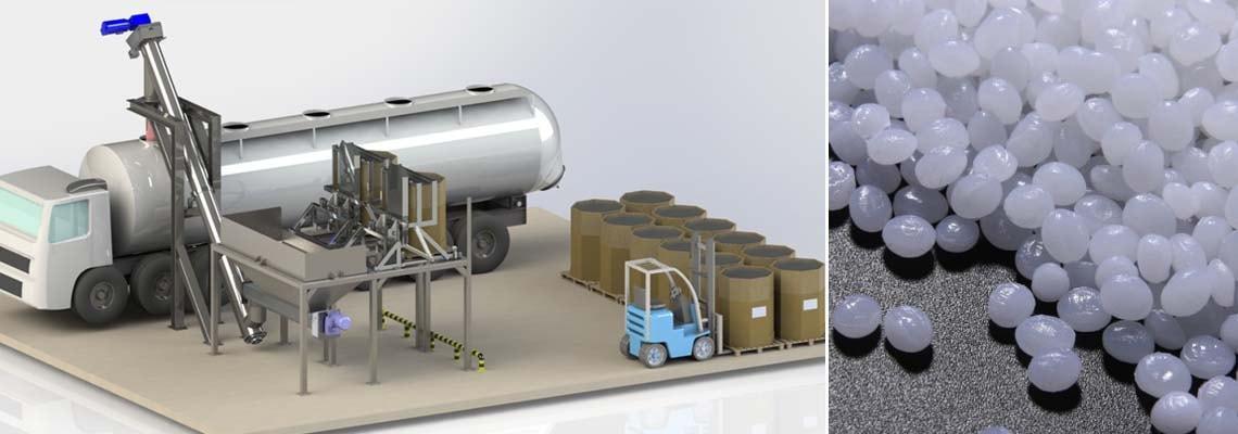 Chemical - Tanker truck loading | Palamatic Process
