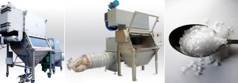 Sack tip station for handling bulk granuled sugar | Palamatic Process