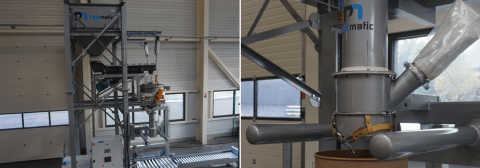 Chemical - Loading drums and big bags | Palamatic Process