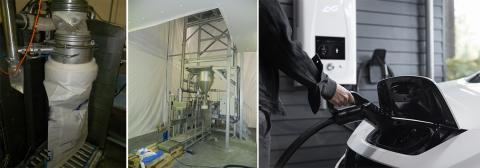 Sack filling for the manufacture of batteries | Palamatic Process