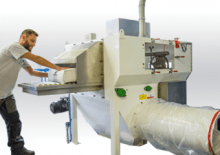 Automatic sack discharging - Minislit | Palamatic Process