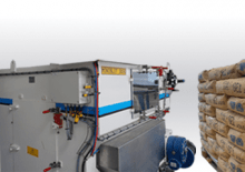 Automatic sack discharging - Minislit | Palamatic Process