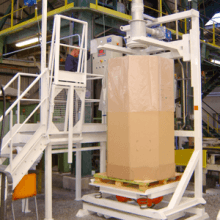 Octabin filling & storage | Palamatic Process