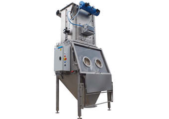 big bag compactor powder handling industrial dust